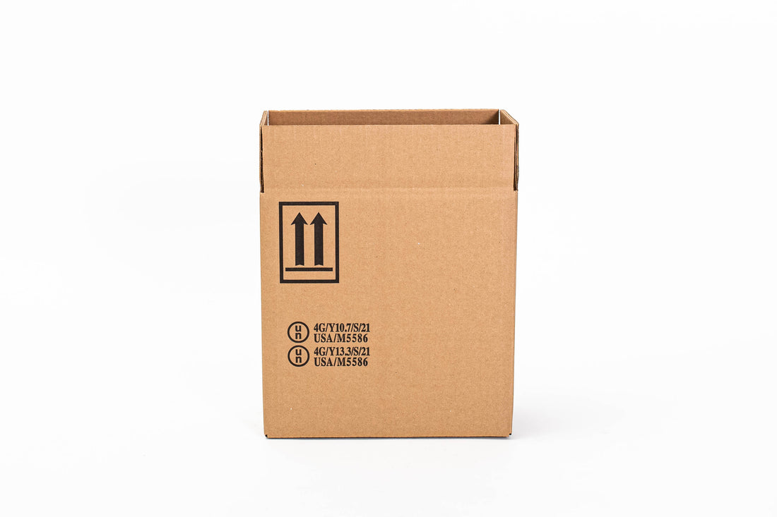 UN Certified 2-in 1 Gallon Industrial Round Bottle Corrugate Packaging ...