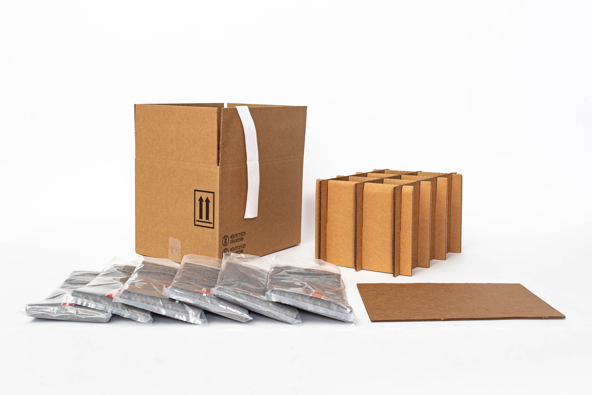 UN4GV 6-in 1 Liter/32oz (or less) Absorbent Bag Packaging Kit – C.L. Smith