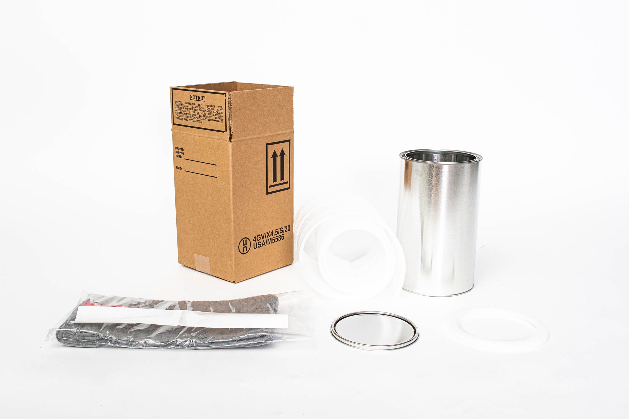 UN4GV 1-in 1 Liter/32 oz (or less) Bottle in a Can Packaging Kit – C.L ...